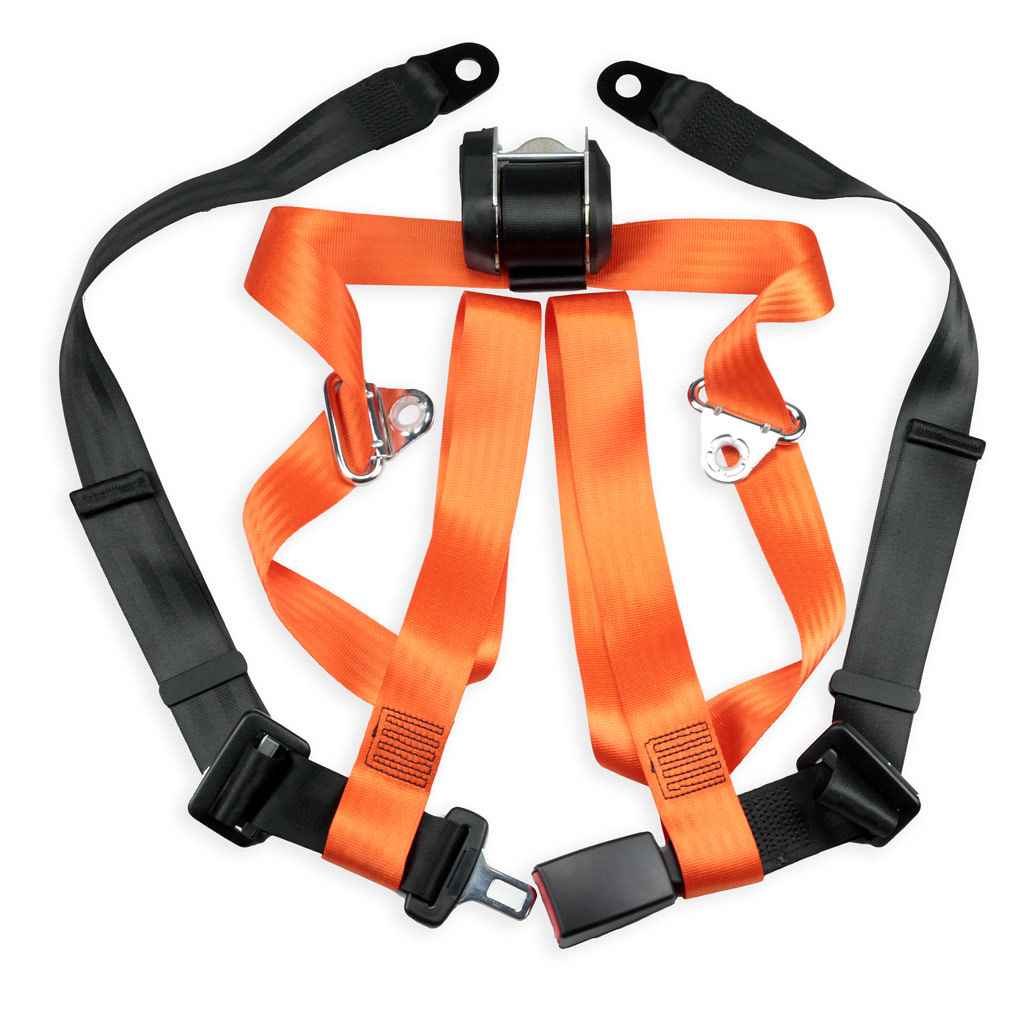 2 inch 4-Point Retractable Seat Belt