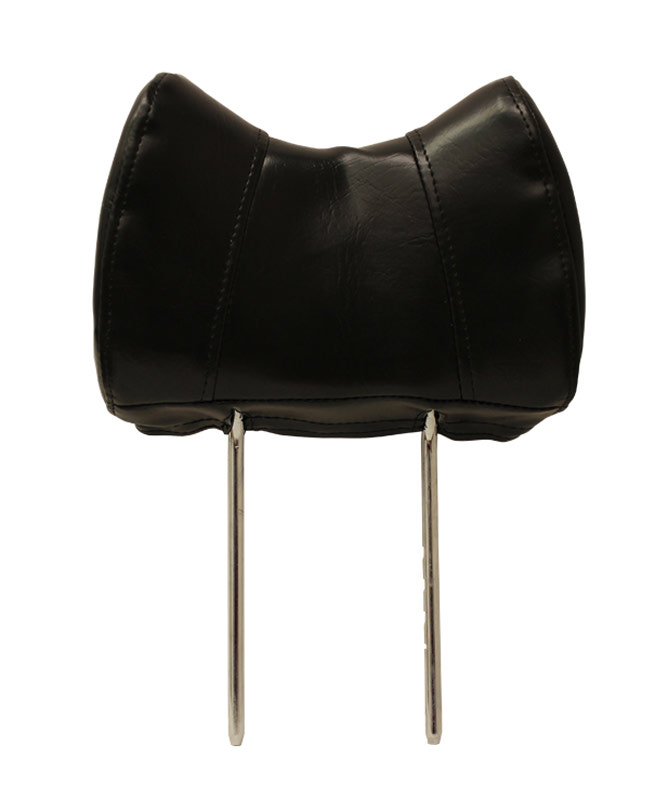Adjustable Black Vinyl Headrest