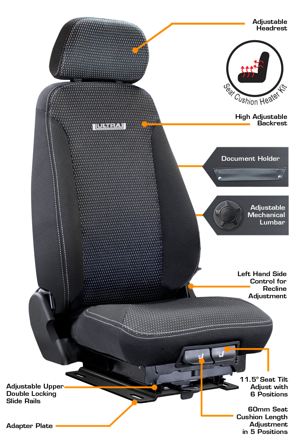 J900D Static Seat