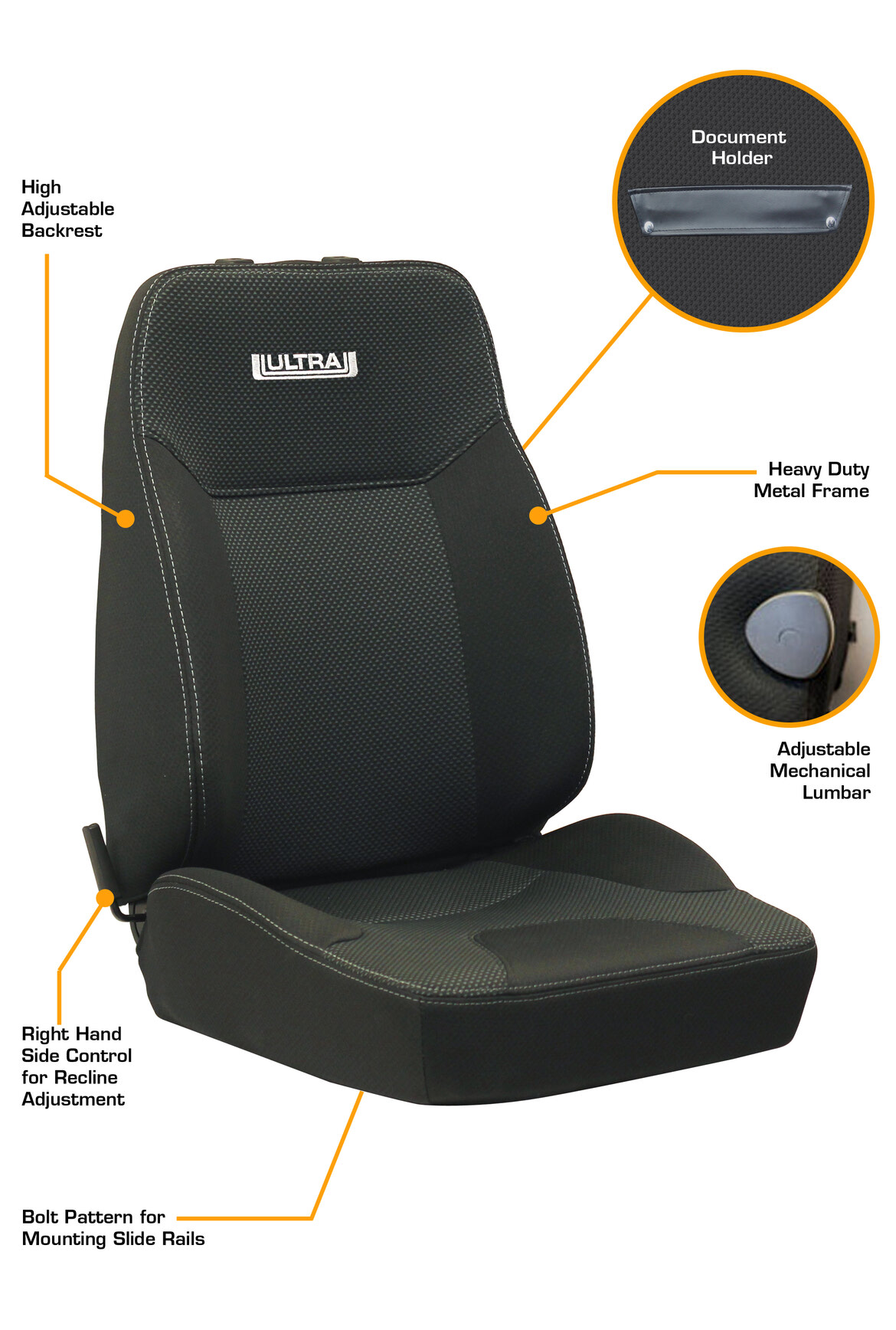 T800 Static Seat