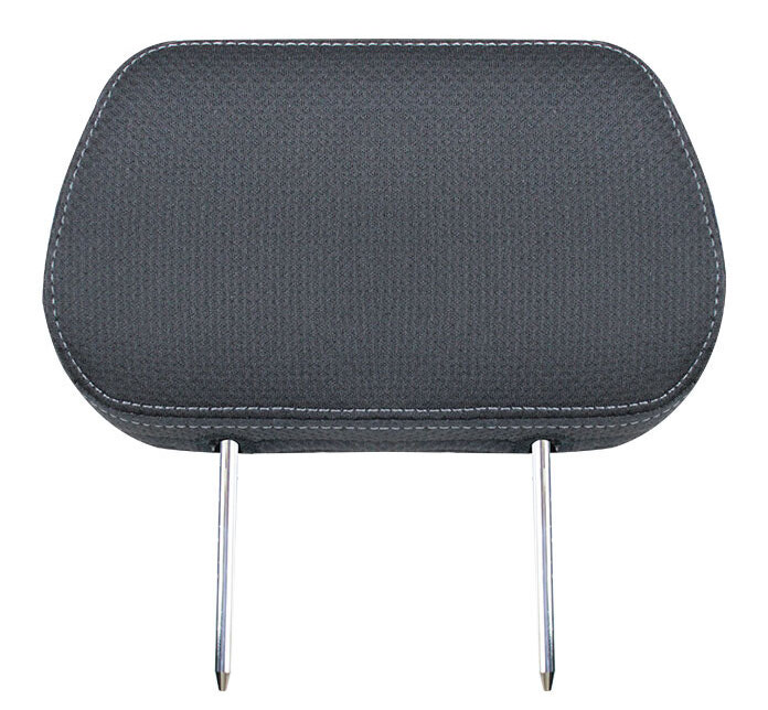 V-Series Adjustable Black/Grey Cloth Headrest