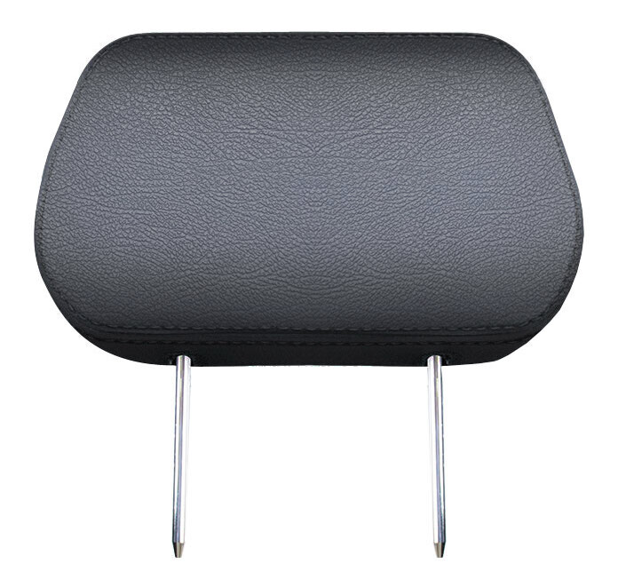 V-Series Adjustable Black Leather Headrest